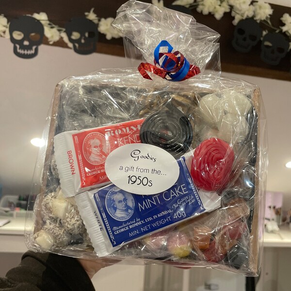 1950s Sweets Gift by an Authentic Sweet Shop, Sweet Gift, Retro Sweets ...