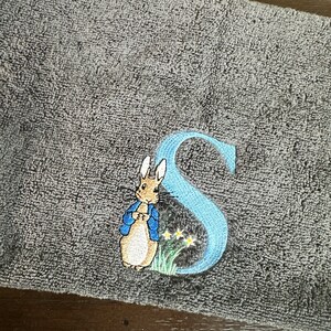 Peter Rabbit 4inch Alphabet A-Z Machine Embroidery Font Digital ...