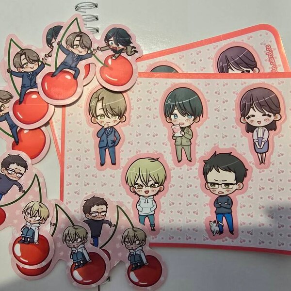 MXTX Heart Hands Stickers - Etsy