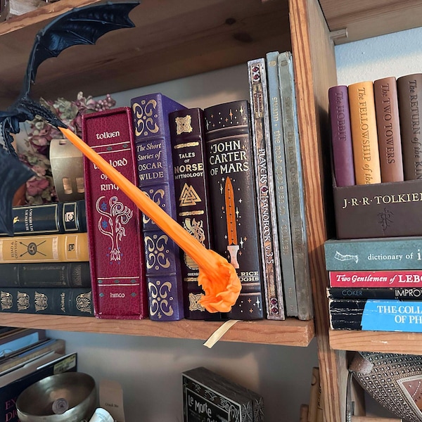 Fire Breathing Dragon Book Nook With Book Mount, Perfect Gift or ...