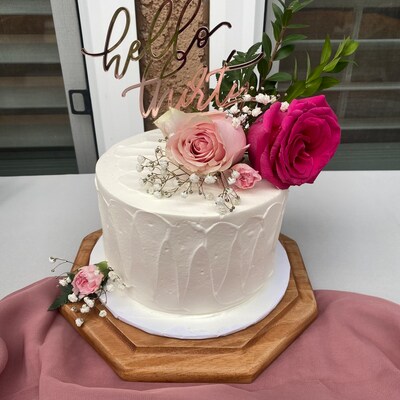 HELLO SUNSHINE Cake Topper Choose Your Material - Etsy