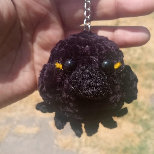 Low Sew Mini Crow Crochet Pattern , Amigurumi Small Cute Raven Crochet ...