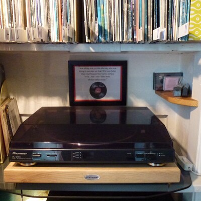 Bespoke Handmade Solid Oak Hi-fi Isolation Platform Plinth Speaker ...
