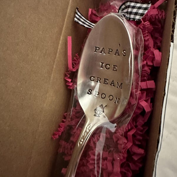 Tea Time Vintage Personalized and Customized Teaspoon, Gift for a ...