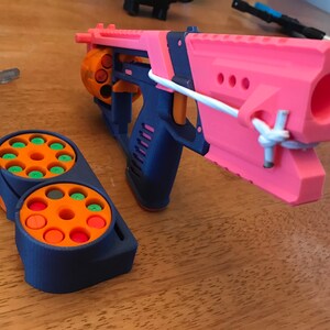 Custom Gauntlet XL Nerf Mega XL Dart Launching Blaster Lower Crush ...