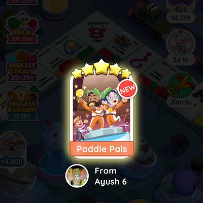 Draft and Pass Monopoly Go Card Sticker 5-star 2nd Album - Etsy