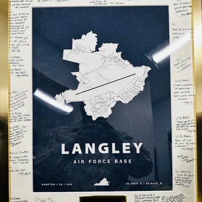 Custom Military Base Map Print Choose Your Base - Etsy