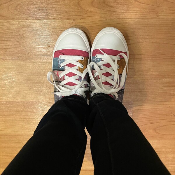 Jane Austen Books Sneakers, Jane Austen ,shoes, Sneakers,pattern, Fun ...
