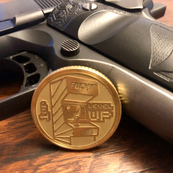 Game Over Coin - Etsy