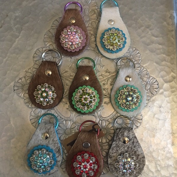 Leather Rosettes - Concho's - Natural Colors-shelf 5 - Etsy