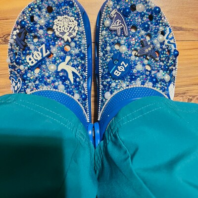 Alpha Kappa Alpha Crocs - Etsy