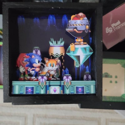 Super Mario World Super Nintendo 3D Cube Diorama - Etsy