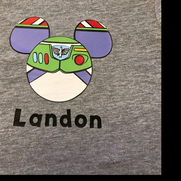 Personalized Toy Story Mickey Mouse Head Matching Family Disney Iron on ...