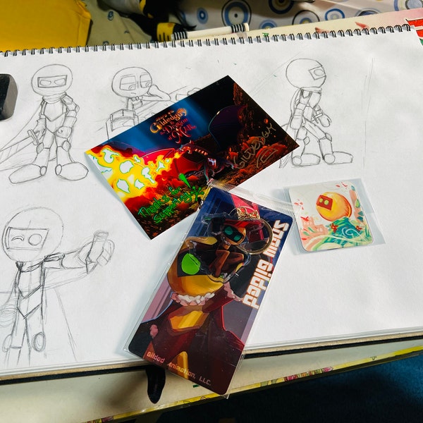 Gildedguy Sticker Sheet - Clear / Die Cut / All Characters - Etsy