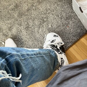 Hand Painted 2pac Shakur Rapper Trapstar Thug Life Custom Sneakers ...