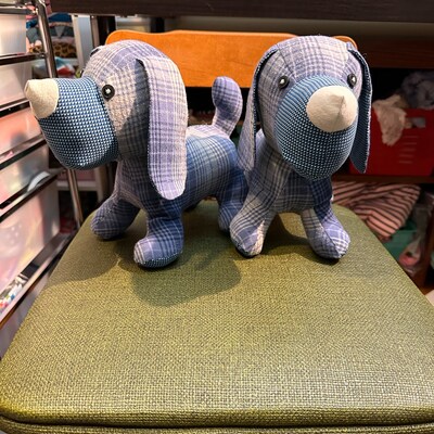 Stuffed Animal Standing Puppy Dog PDF Sewing Patterns & Tutorials ...