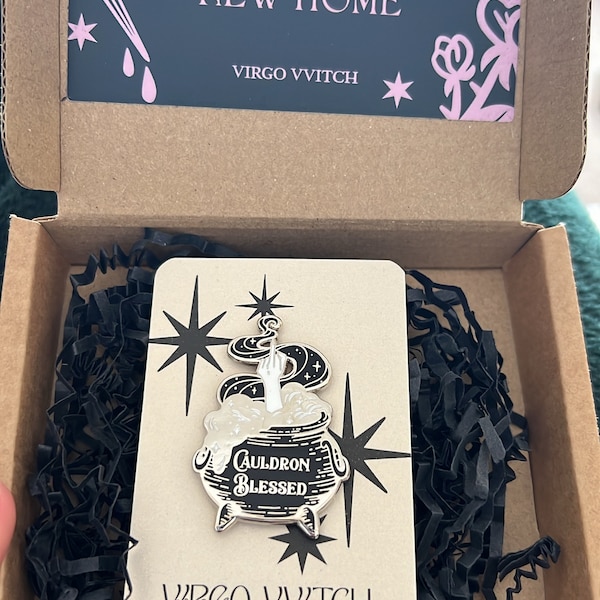 Cauldron Blessed Nesta ACOTAR Enamel Pin - Etsy
