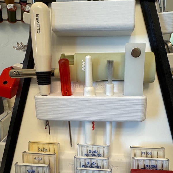 Bernina Multi Tool Holder Stick on Holder (holds Tweezers, Screw Driver ...