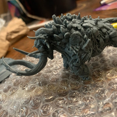 Scrap Dragon 8k Resin Miniature Mammoth Factory Marshes & Madlads - Etsy