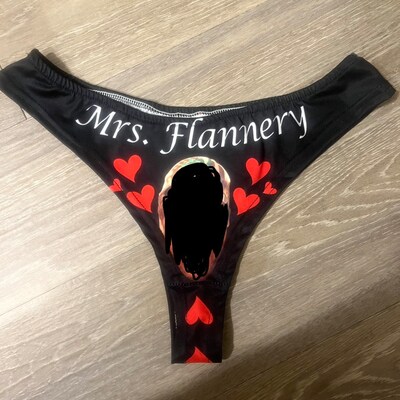 Custom Big Face Women's High-cut Briefs, Personalized Photo on Briefs ...