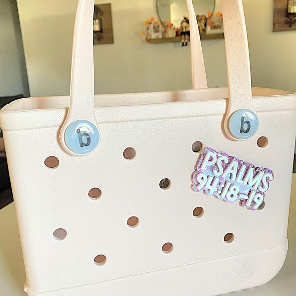 Bible Verse Bogg Bag Tag, Bogg Bag Name Tag, Bogg Bag Pop In, Bogg Bag ...