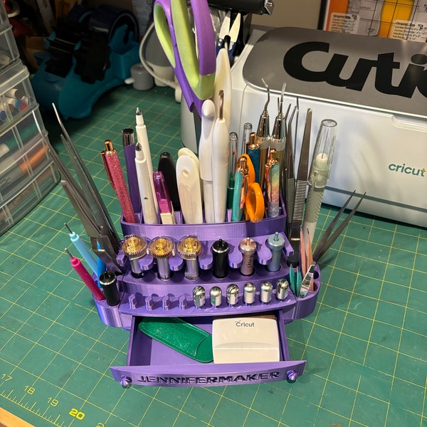 Official Jennifer Maker Cricut Tool Holder Organizer - Etsy