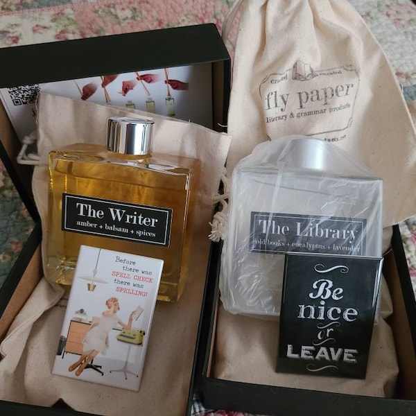 The Ultimate Writer Boxed Gift Set for Authors and Book Lovers - 2 Size ...