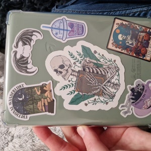 Thriller Book Club Girlie Sticker Book Stickers for Kindle - Etsy