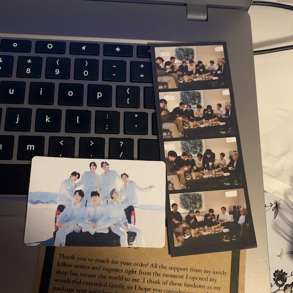 BTS VLIVE Photo Strips - Etsy