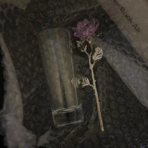 Arora Borealis Colored Crystal Rose Crystal Rose Handcrafted by ...