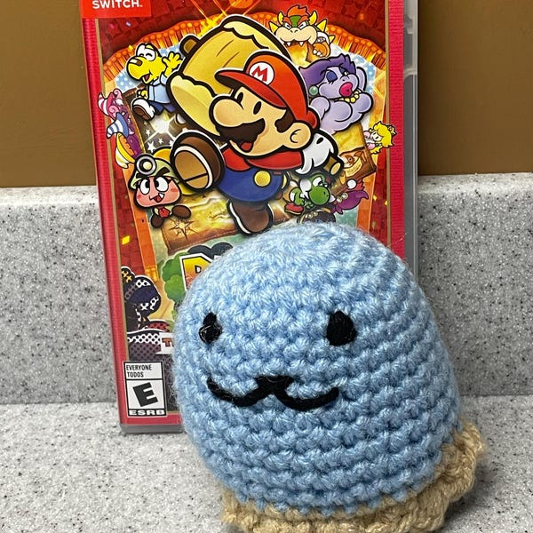 Punio- the Paper Mario TTYD Crochet Plush - Etsy