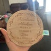 Baby Milestone Disc Set | Hello World Milestone Cards | Newborn Gift ...