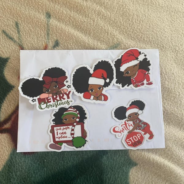 Inspirational Stickers African American Black Girl Magic Stickers ...