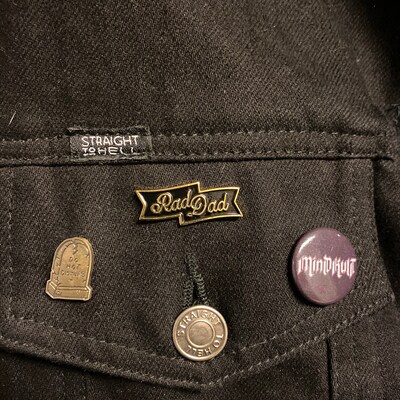 Rad Dad Enamel Pin Great for Father's Day Baby Showers - Etsy