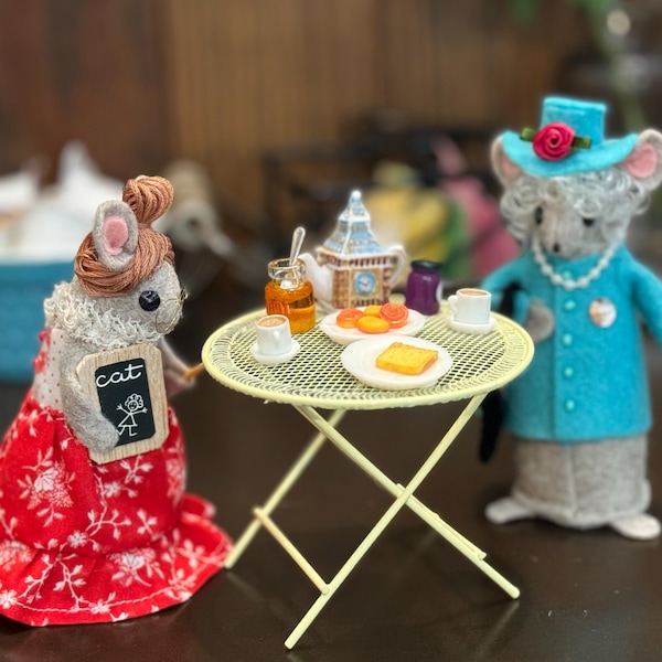Felt Mouse French Chef Baker - Etsy
