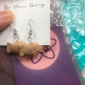 Bungeoppang Japanese Taiyaki Fish Bread Polymer Clay Earrings - Etsy Canada
