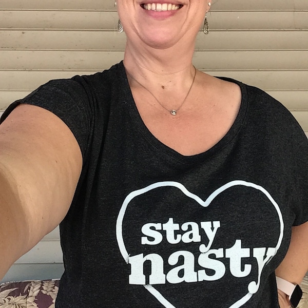 Nasty Woman Shirt, Feminist Shirt, Stay Nasty, Flowy Shirt for Women ...