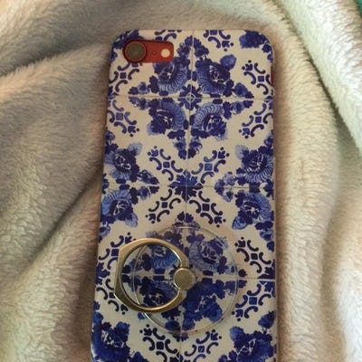 Azulejo Porcelain Blue Tile Phone Case Majolica Portuguese Cover for ...