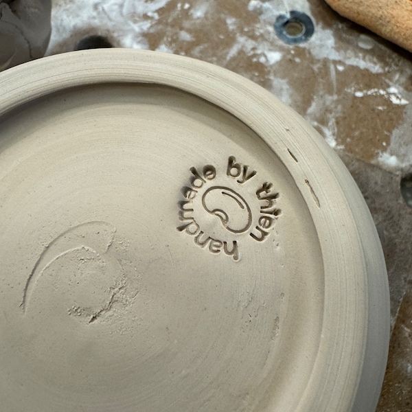 Custom Pottery Chop Stamp: Acrylic Clay Maker's Mark - Etsy