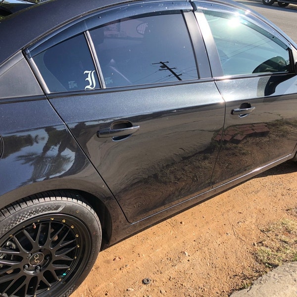 Old English Letter I Initial Vinyl Decal Sticker Diploma Font - Etsy