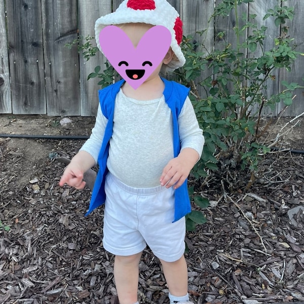 Crochet Puffy Toad Mushroom Bucket Hat - Etsy
