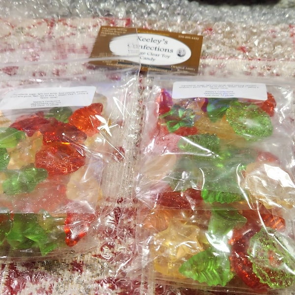 Vintage Clear Toy Candy, Barley Lollipops - 9 Count Vintage 3 ...