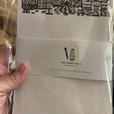 Personalized Notepad Set university of South Carolina Skyline - Etsy