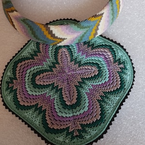 Tatting Necklace and Earrings Machine Embroidery Design Set - Etsy