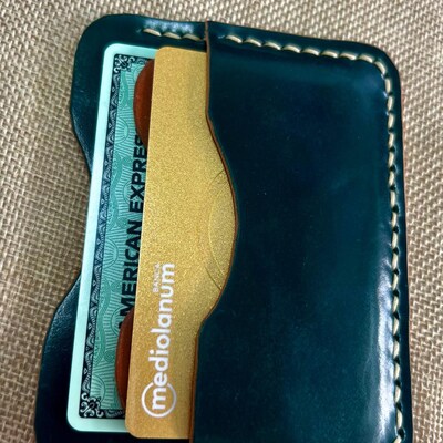 Stitchless Wallet / Unique Design / Ultra Slim / Genuinley Handmade by ...