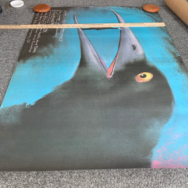 The Fly Mucha, Polish Movie Poster Amazing Poster No Reprint Year 1987 ...