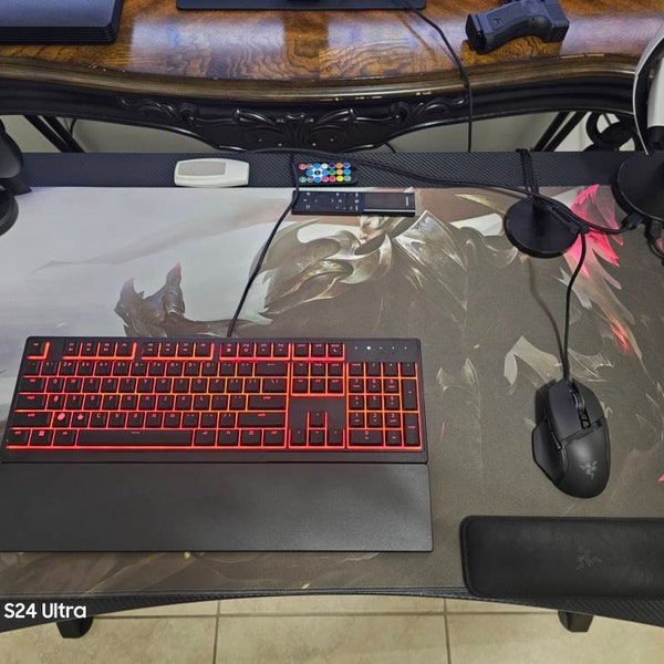 Cosmic Rapture Design 1, Desk Pad, Mouse Pad, Desk Mat, Surreal ...