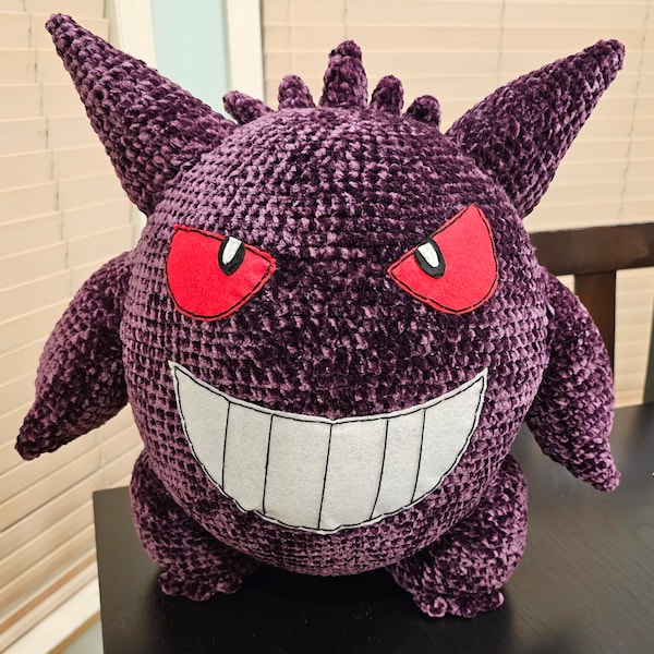ENG/ESP Gengar Pattern Amigurumi PDF - Etsy