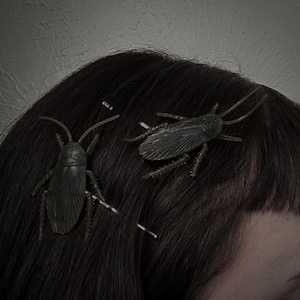 Eeep - Cockroach Pin / Tie Tack - Creepy Bug Insect - Etsy