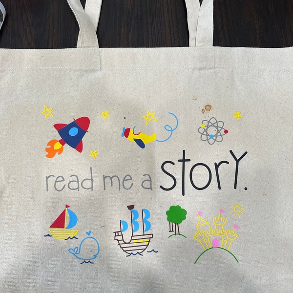 Read Me A Story SVG - Clipart and SVG File - Personal and Small ...